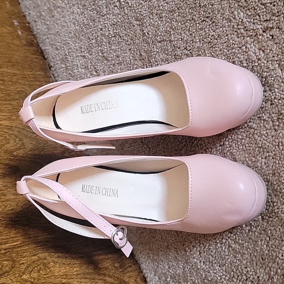 Shoes | Light Pink Platform Heels | Poshmark